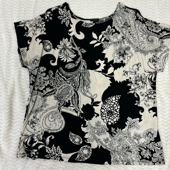 Talbots | Tops | Plus Size Talbots Short Sleeve Blouse | Poshmark